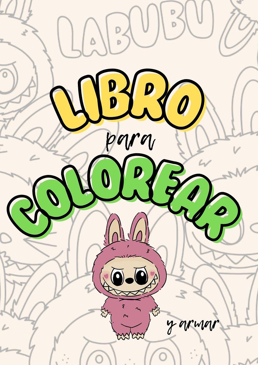 Librito para colorear LABUBU | salduu.com